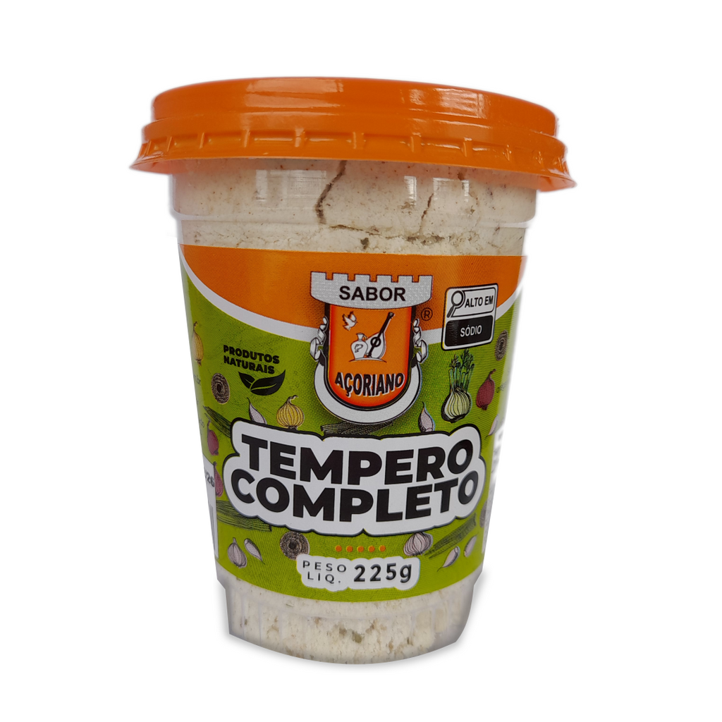 Tempero Completo - 225g – Sabor Açoriano Temperos Naturais