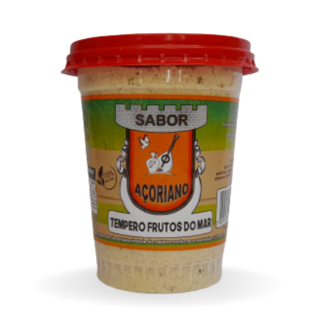 Tempero Frutos do Mar - 225g – Sabor Açoriano Temperos Naturais
